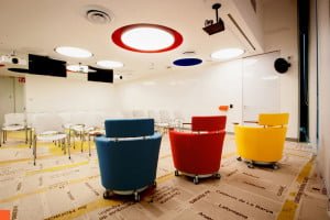 Innovative Google Office Interior Design at Mexico City - Kadva Corp