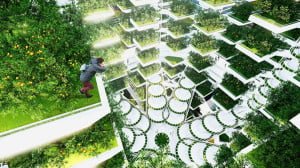 Growing Vertical Urban Skyfarm - A vertical farm in Korea by Aprilli ...