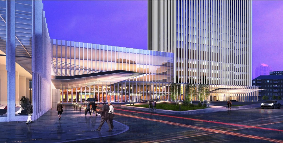 Elegant Facade Technology of ST Towers, Moscow, Russia - Kadva Corp