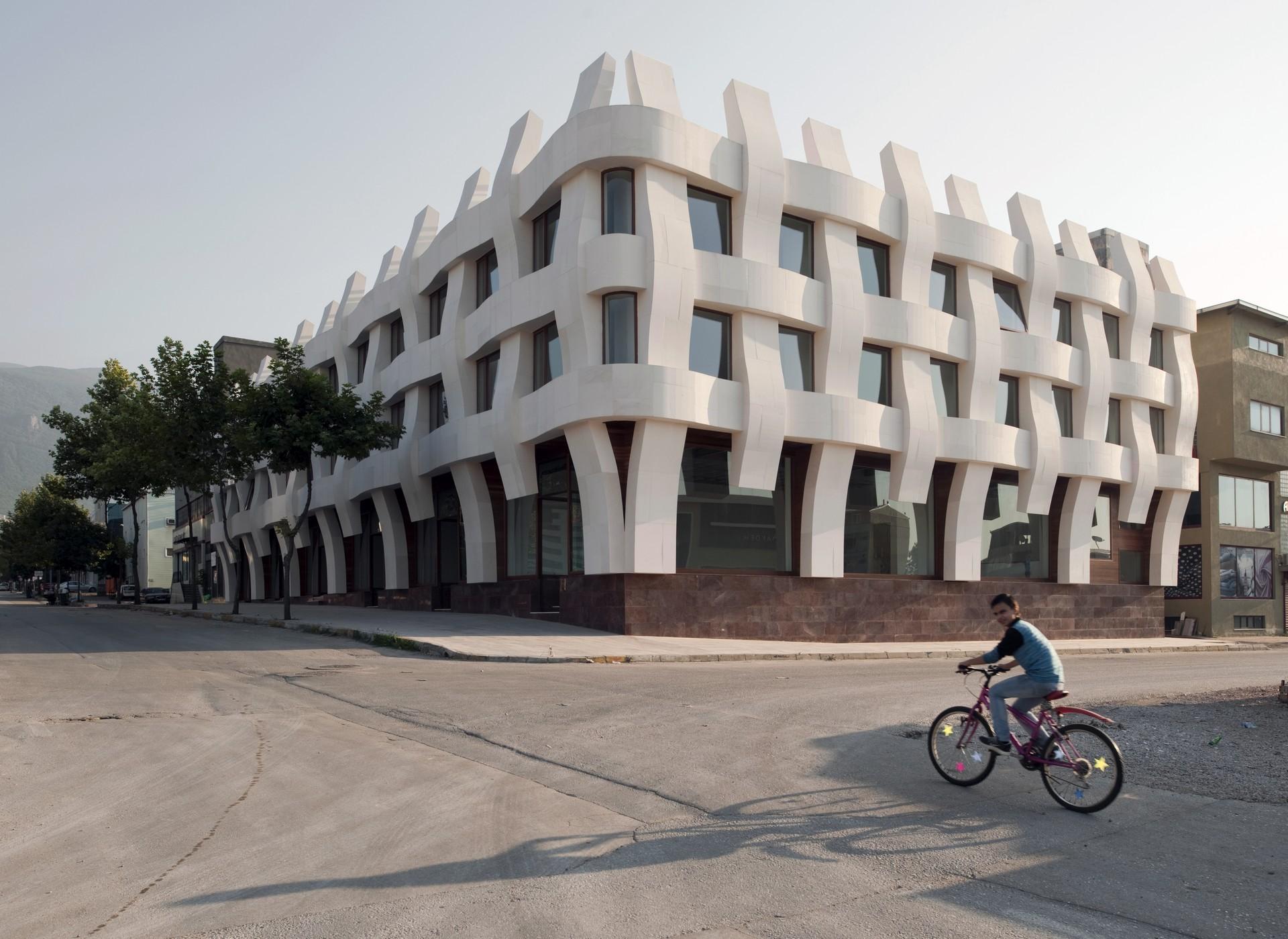 Innovative Facade Design at Argul Weave, Bursa, Turkey. - Kadva Corp
