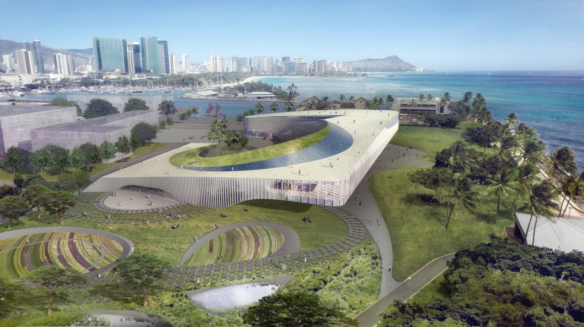 Barack Obama Presidential Center Design in Honolulu