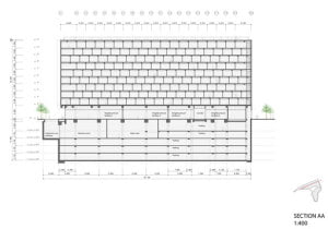 Modern Architecture Design Elements Staggered form Hotel