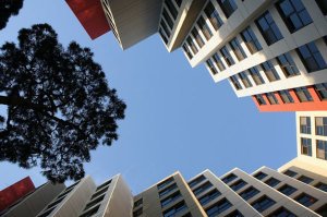 Modern Architecture Design Elements Staggered form Hotel