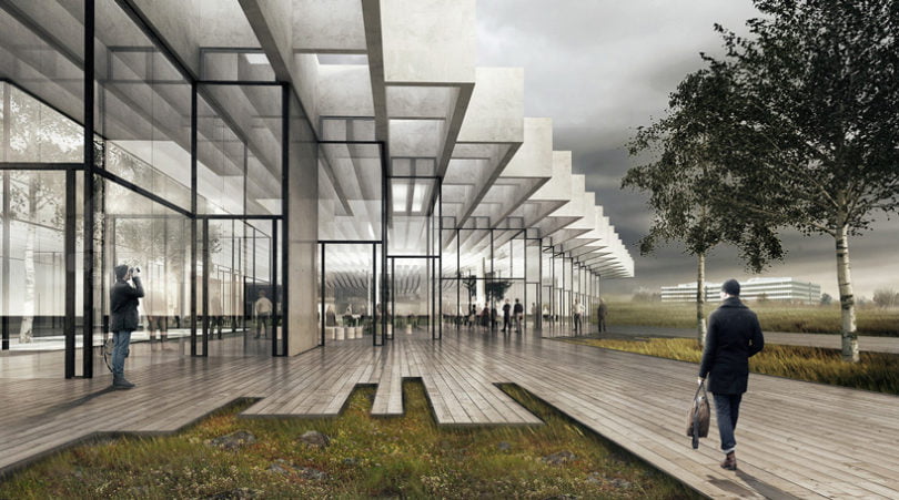 "World of Sports" new Adidas Flagship Building in Germany