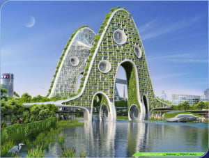 Futuristic Smart City Vision of Paris in 2050 by Ar. Vincent Callebaut ...