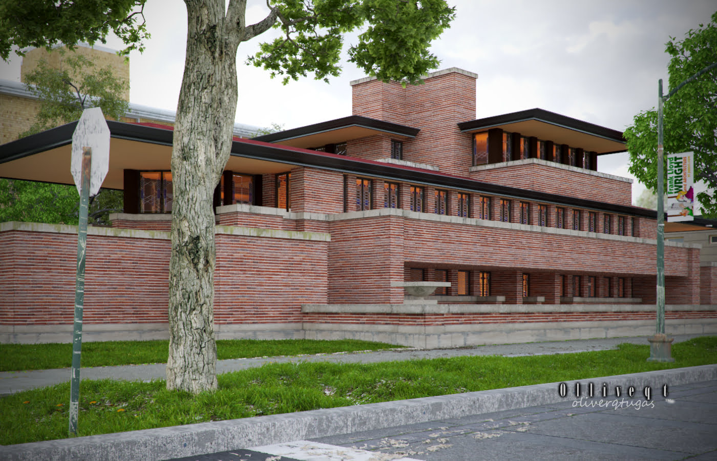 Prairie Architectural Style - Low Horizontal Lines and Open Floors