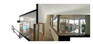 Contemporary architecture of modern fort house by SPA, India - Kadva Corp