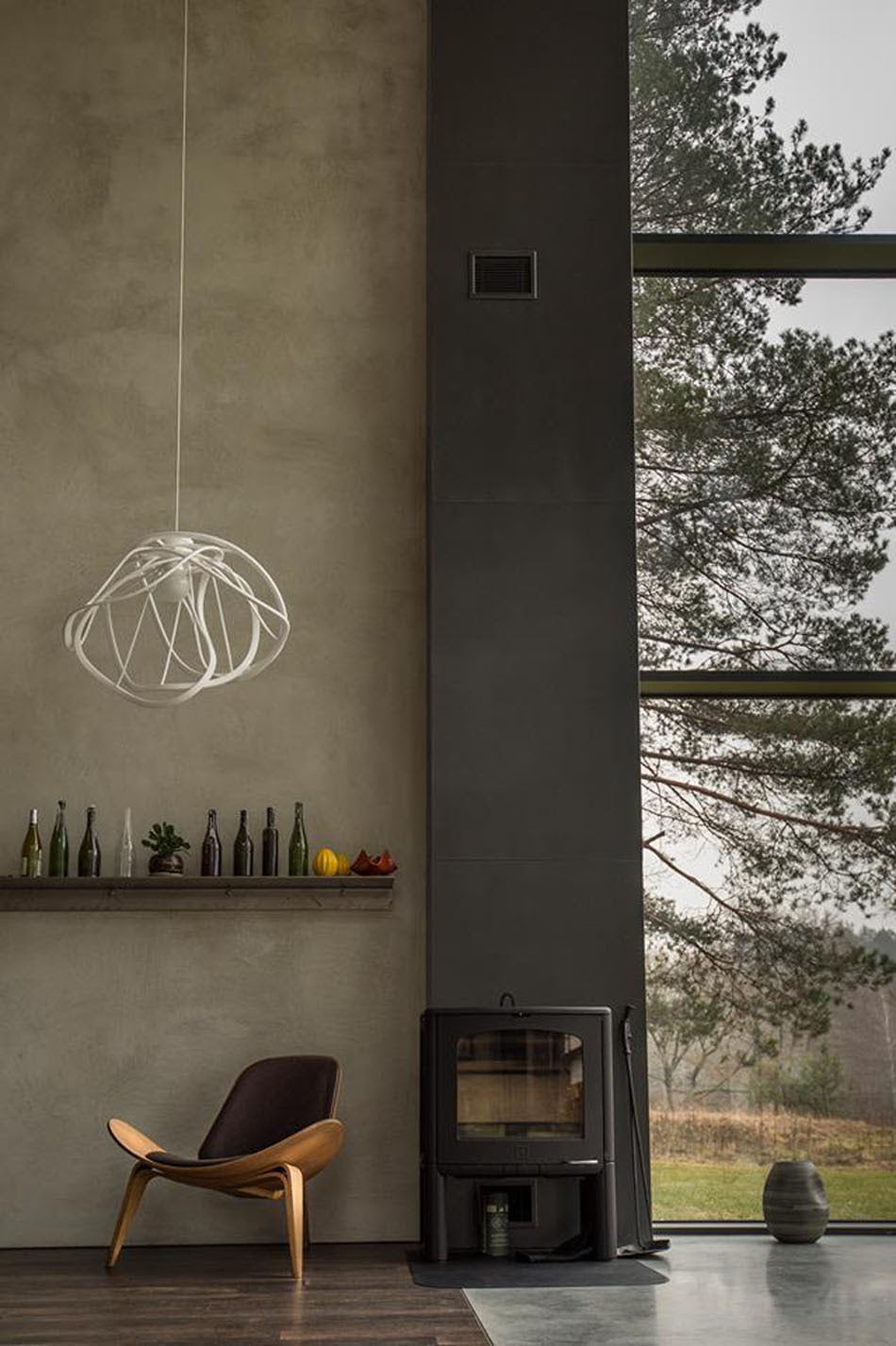 Modern country house plans to break the visual monotony in Lithuania ...