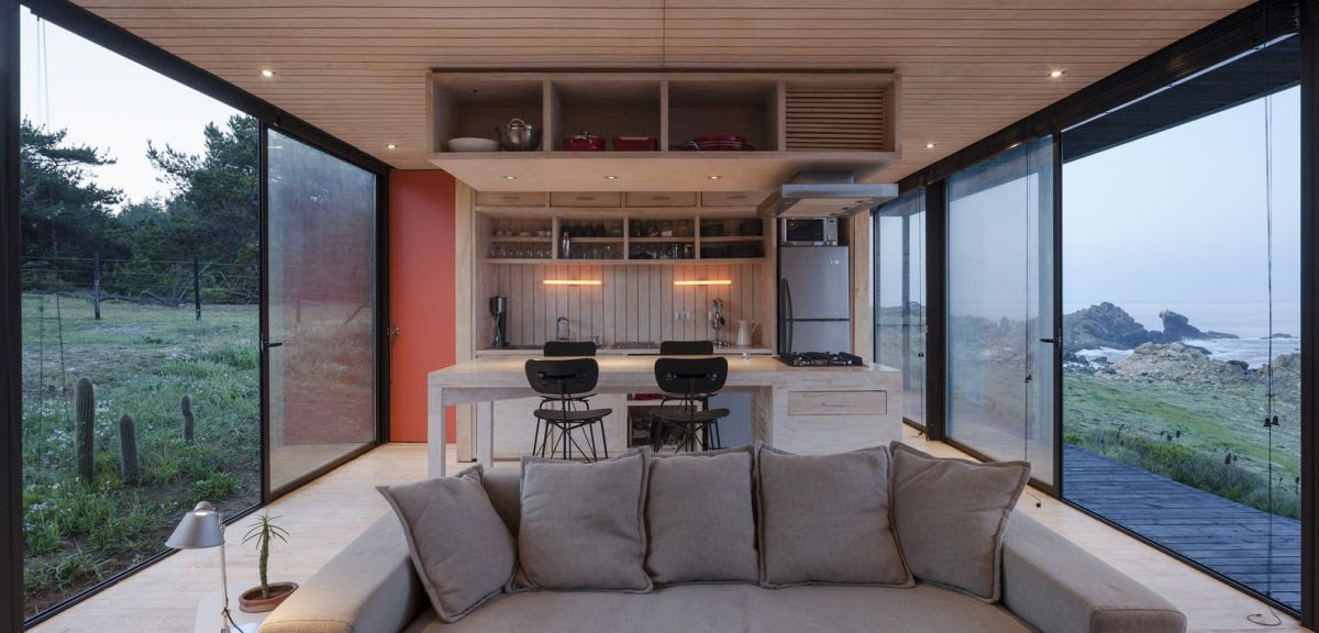 Modular Architecture Of Modern Home Built In 45 Days in Chile - Kadva Corp