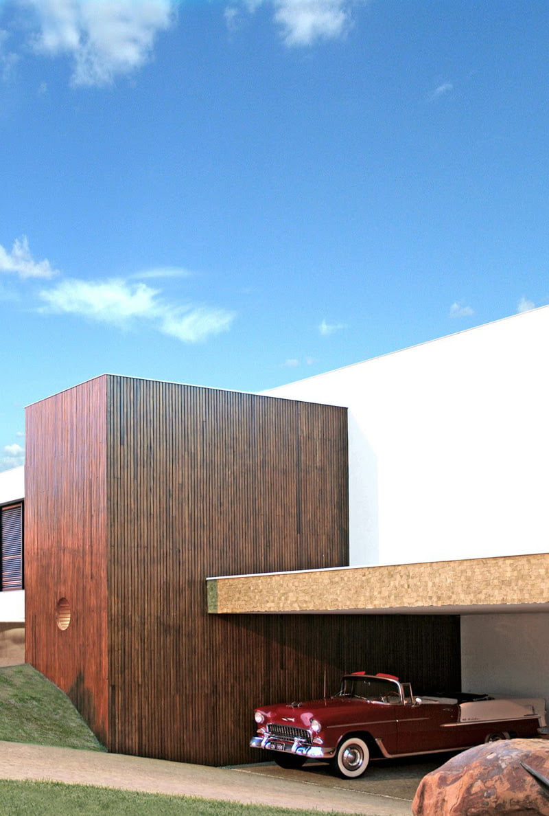 Cool Garage Ideas for Car Parking in Modern House Architecture - Kadva Corp