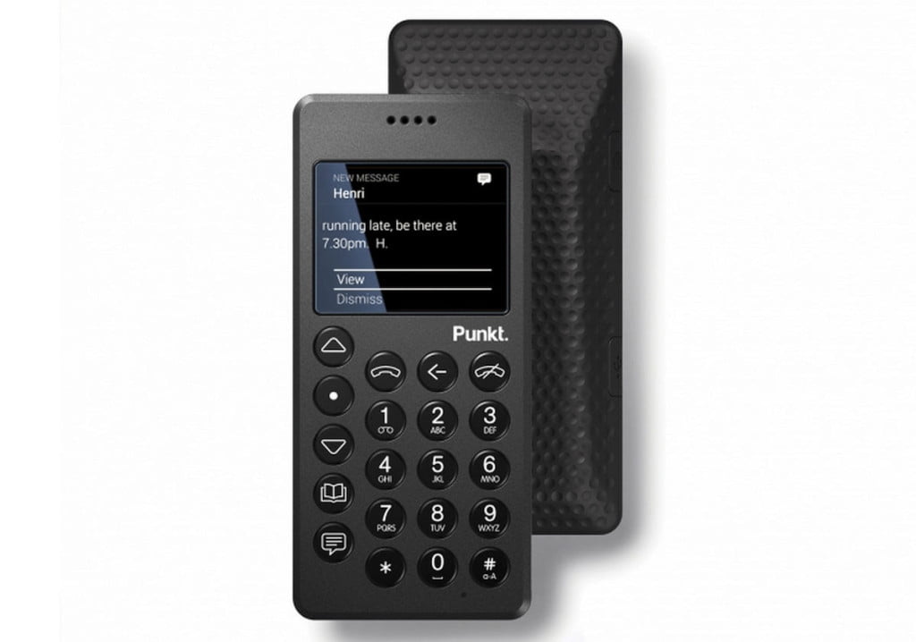 No Smartphone, The Punkt MP 01 Mobile Phone is only for Calls and Texts ...