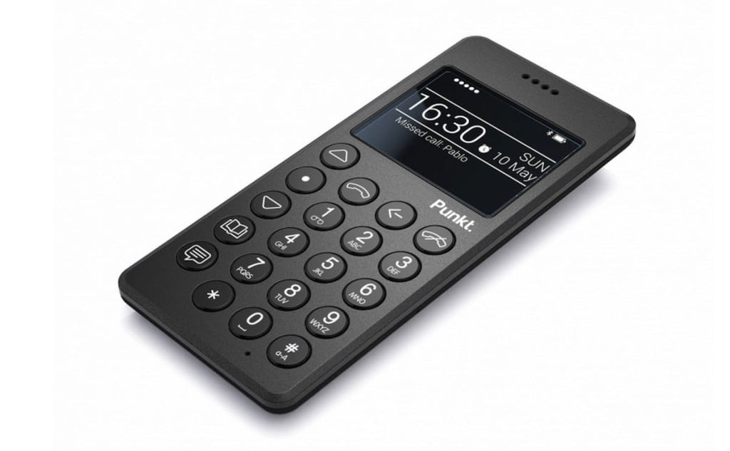 No Smartphone, The Punkt MP 01 Mobile Phone is only for Calls and Texts ...