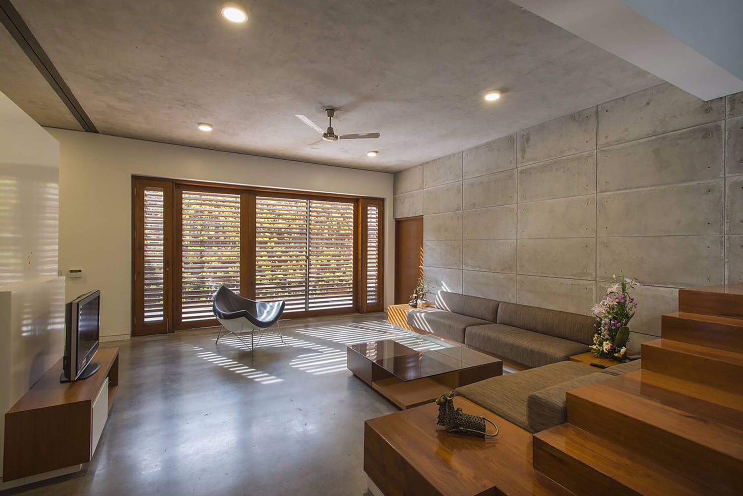 Badri Residence A Modern Indian House Architecture Paradigm - Kadva Corp