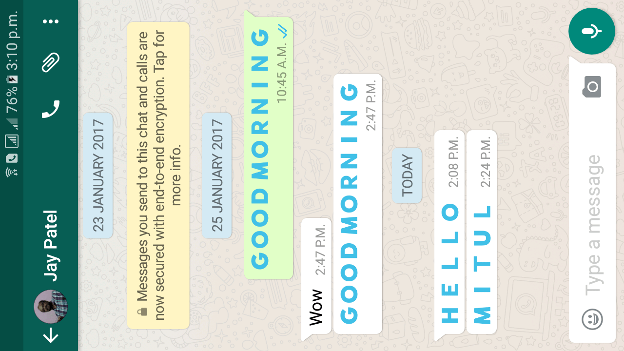 How to write Bold Blue Color Text (Font) in WhatsApp, Twitter or ...