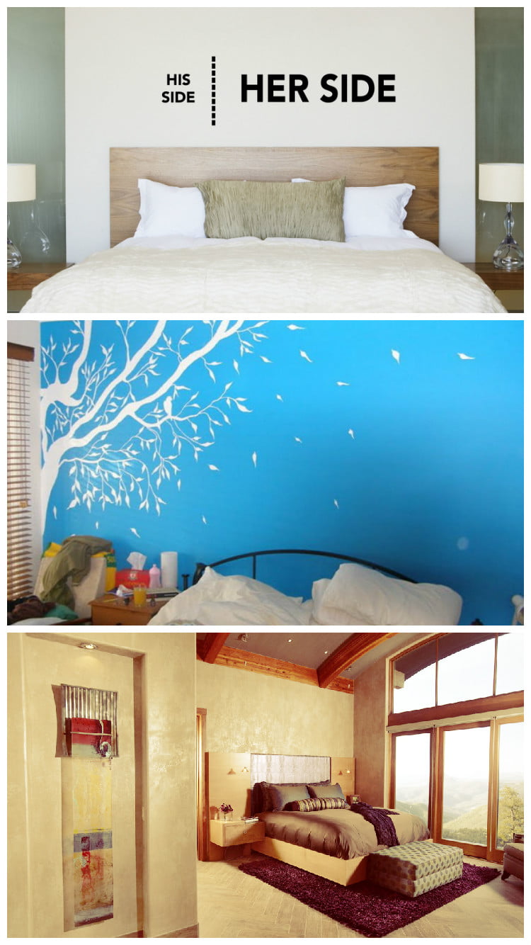 101 Best Bedroom wall art décor ideas with canvas painting, metal ...
