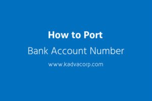 How to Port Bank Account Number to other Bank or Branch in India ...