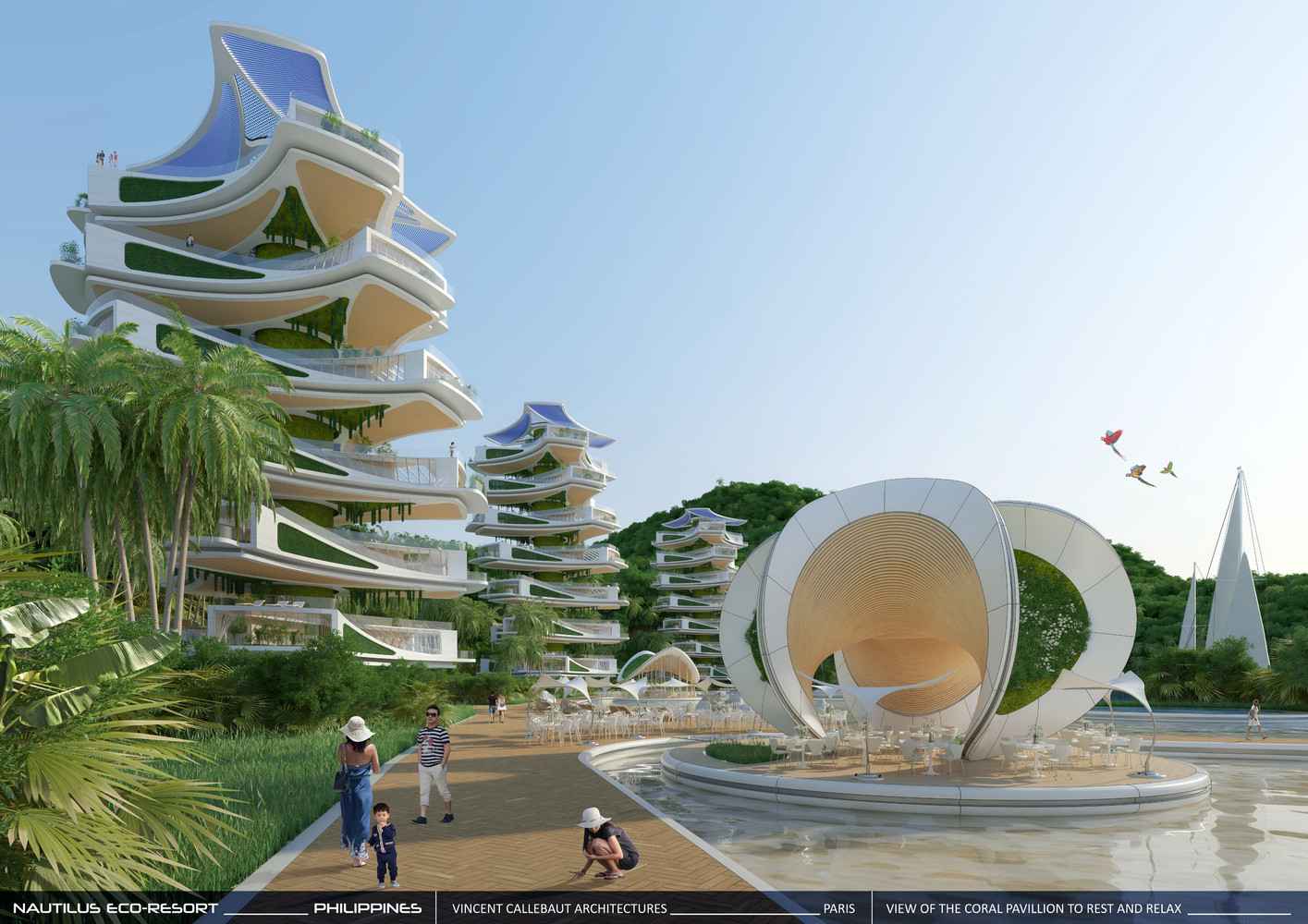 Eco-Tourism Resort Architecture by Ar. Vincent Callebaut in the ...