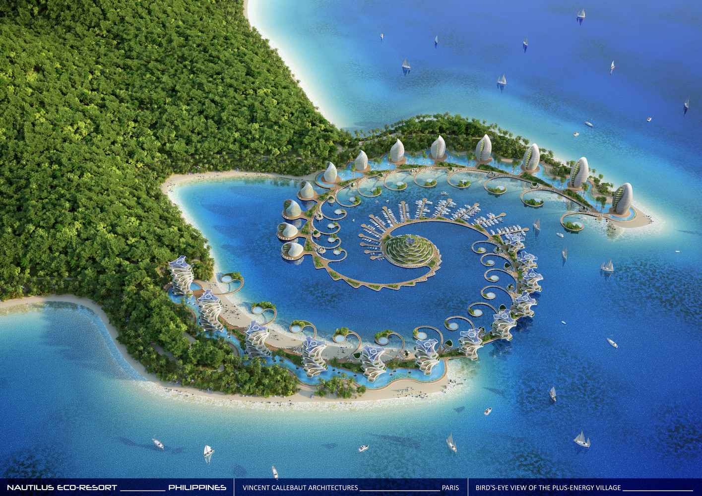 Eco-Tourism Resort Architecture by Ar. Vincent Callebaut in the ...