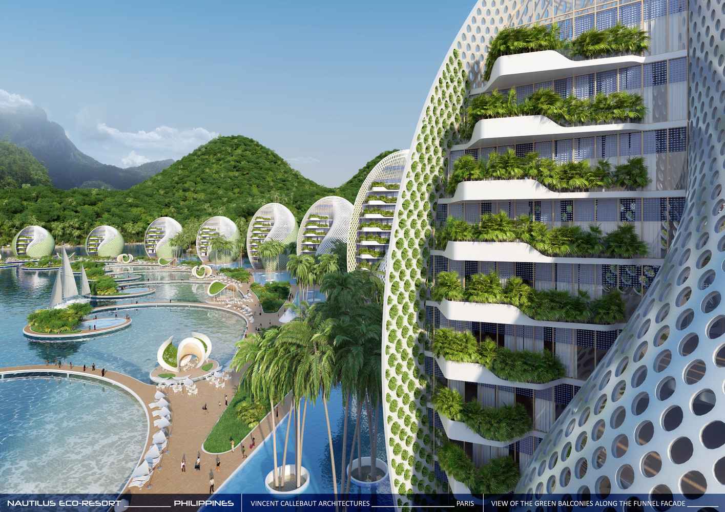 Eco-Tourism Resort Architecture by Ar. Vincent Callebaut in the ...