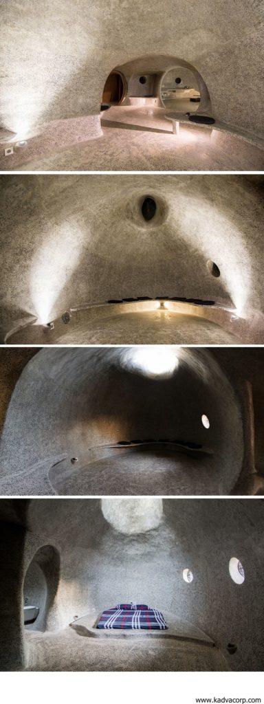 Poetic play of organic form in architecture of Gumpha House - Kadva Corp