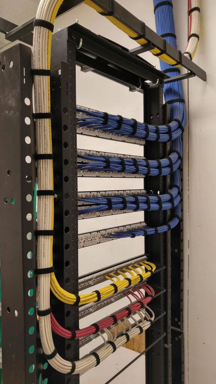 Examples of data center cable management best practice tips