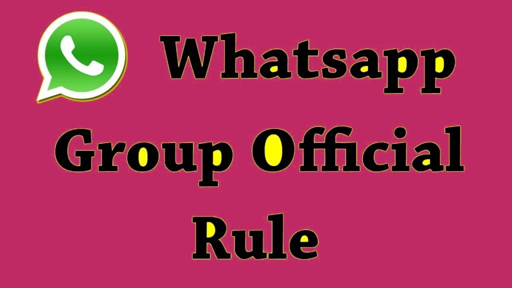 WhatsApp Group Rules Guidelines Maintain Your Ethics And Etiquette WhatsApp Group Rules Guidelines Maintain Your Ethics And Etiquette