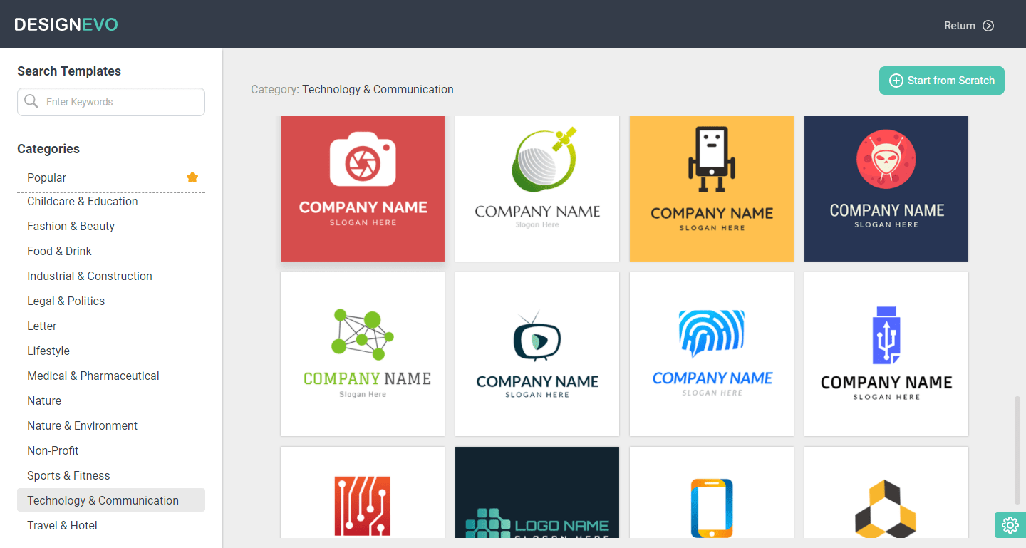 Free Online Logo Maker And Download With Designevo Without Any Skill