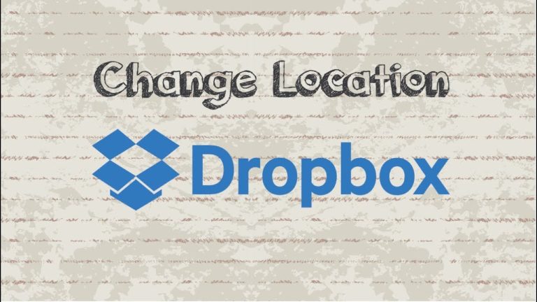 How to Change The Location of Dropbox Folder - Kadva Corp