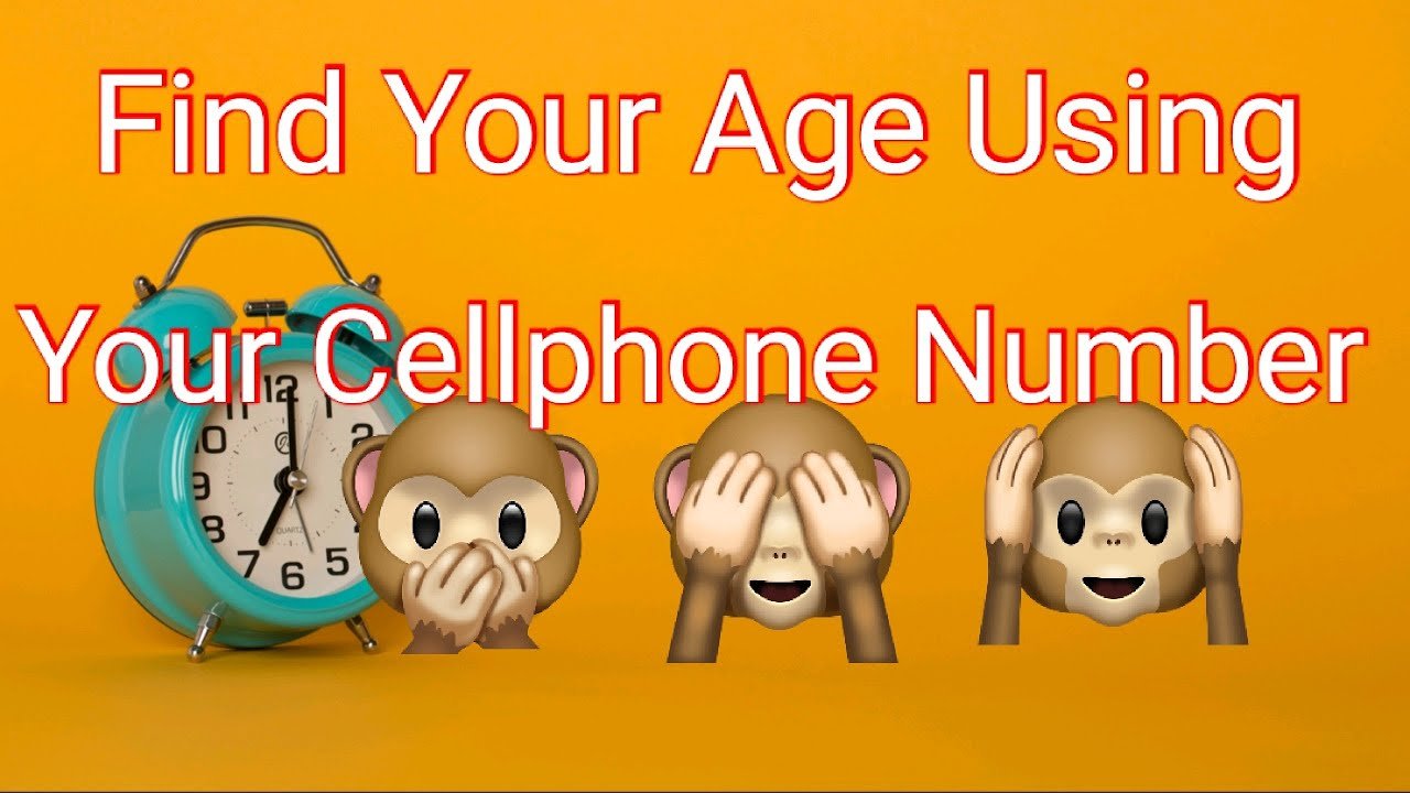 How your cellphone number conveys your age? - Kadva Corp
