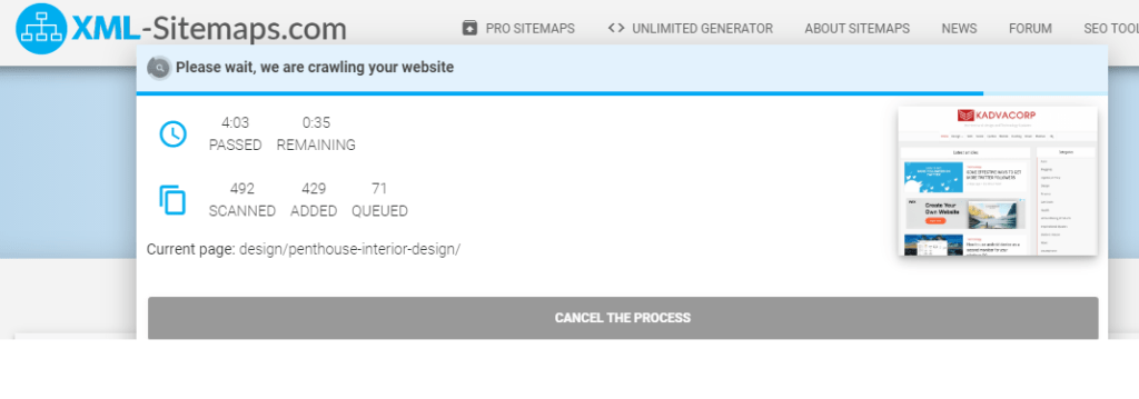 Create XML Sitemap Online for your Website or Blog? - Kadva Corp