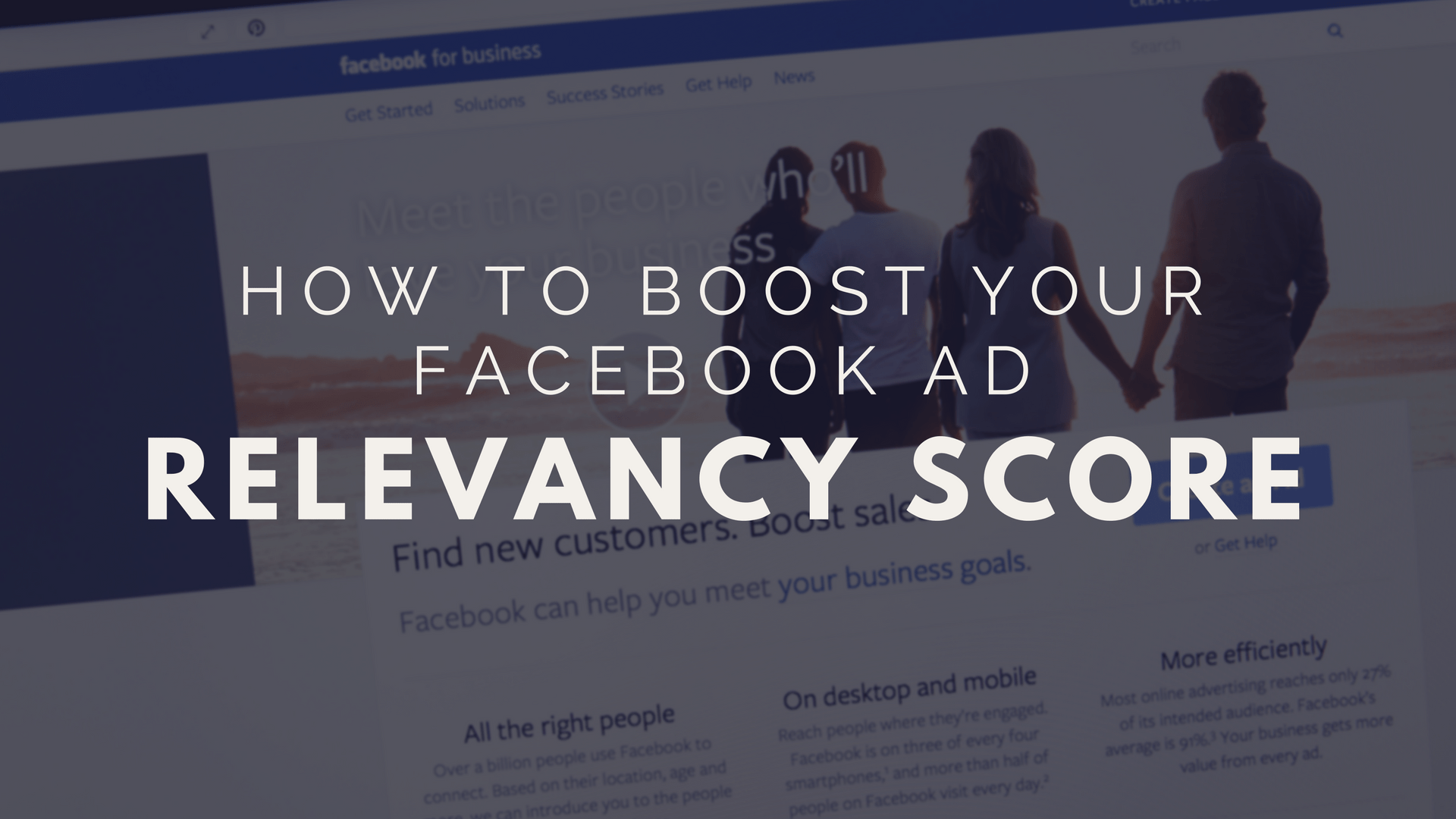 How to Boost Your Facebook Ad Relevancy Score - Kadva Corp