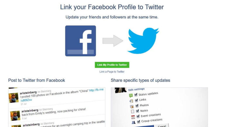 How To Link Facebook To Twitter Business Page - Kadva Corp
