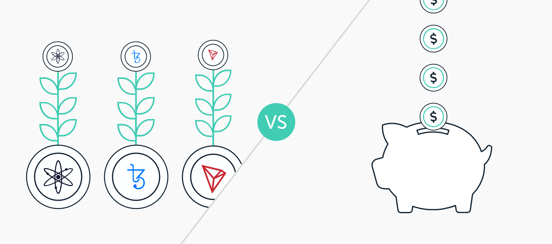 Comparing Staking and Saving for Passive Income Generation - Kadva Corp