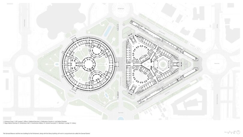 New Parliament Building of India by HCP Design Planning and Management ...