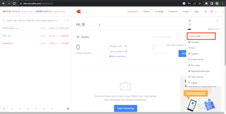 How to set up Google Authenticator OTP (TOTP) to log in to Kite? Zerodha