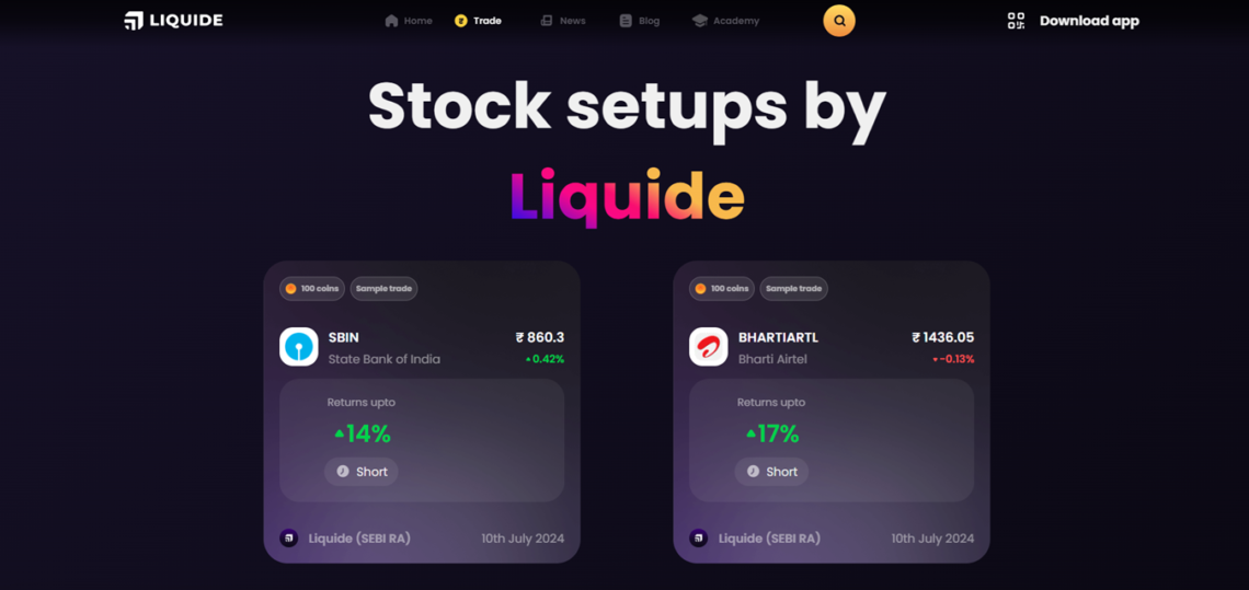 Liquide Stock Investment App Review - Kadva Corp